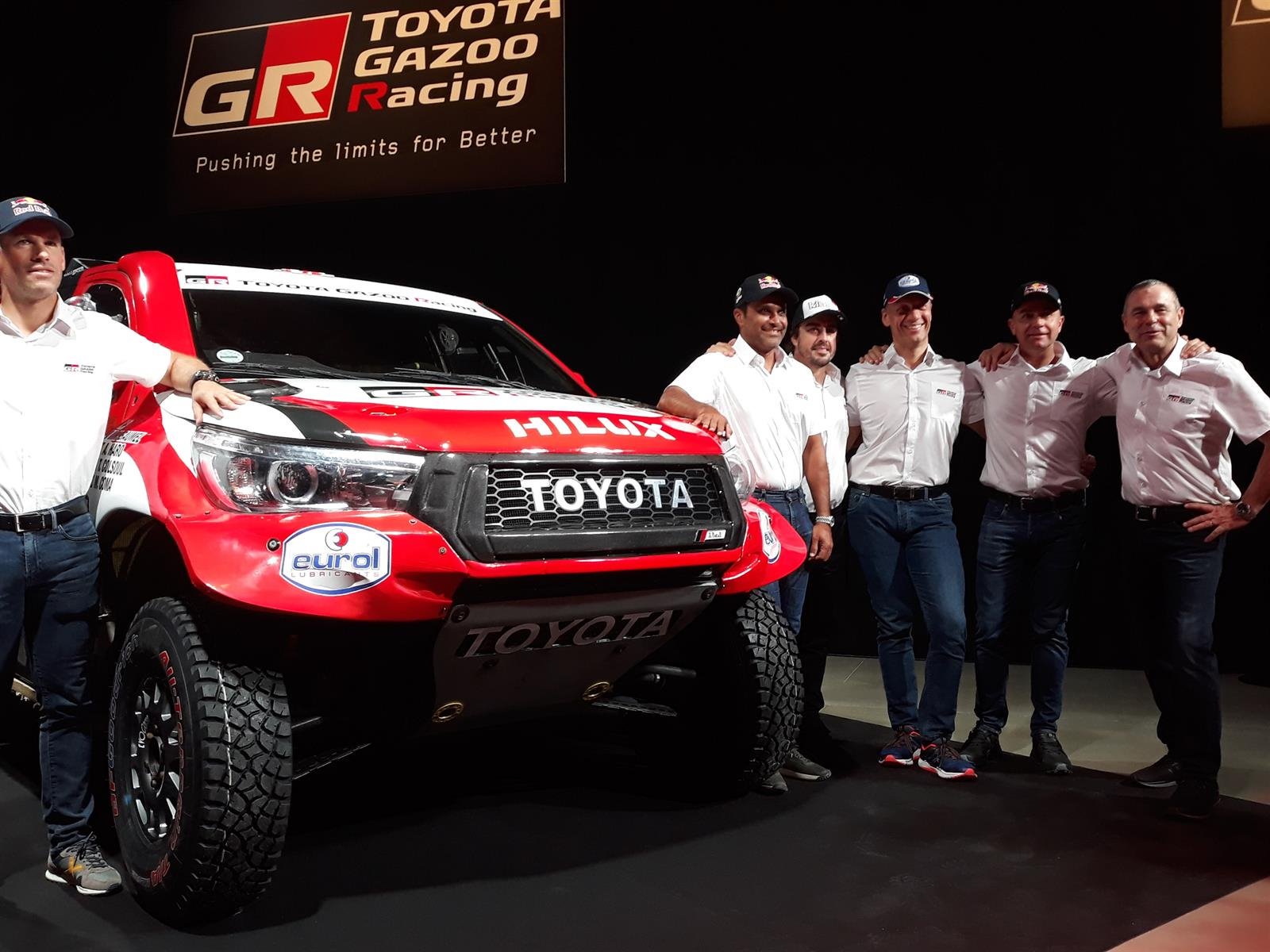 Oficial: Toyota presentó a Fernando Alonso para el Dakar 2020 - Somos Dakar