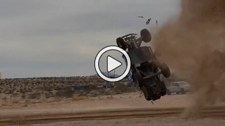 Video: impactante accidente de Jason Voss en la BlueWater Desert ...