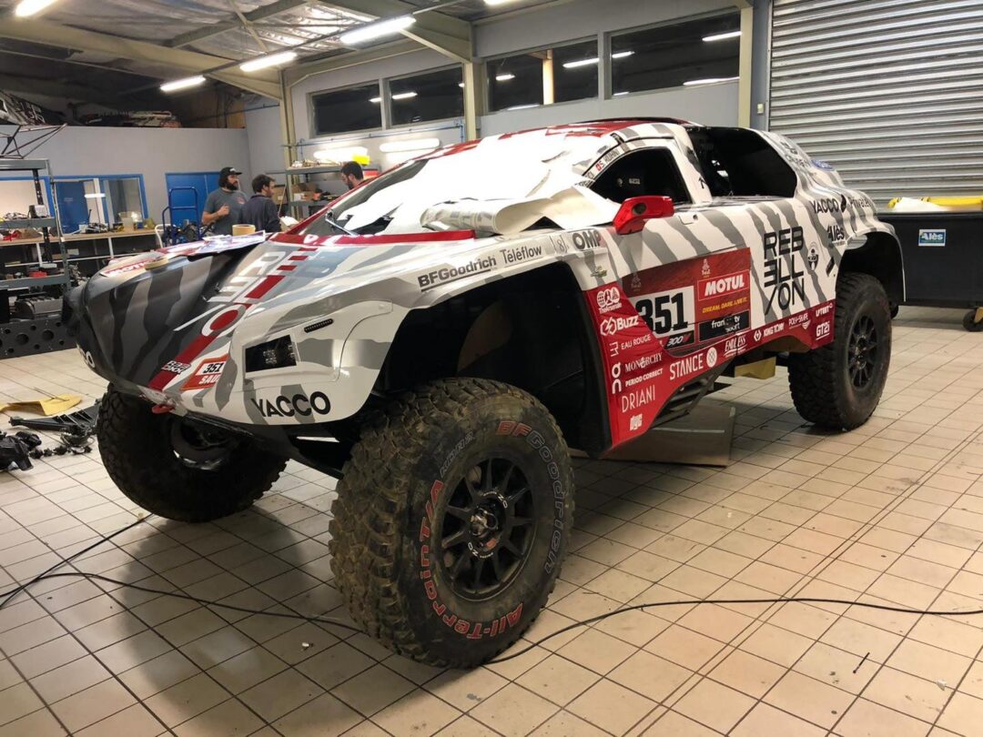Fotos: así es el espectacular buggy de Rebellion Racing para el Dakar ...